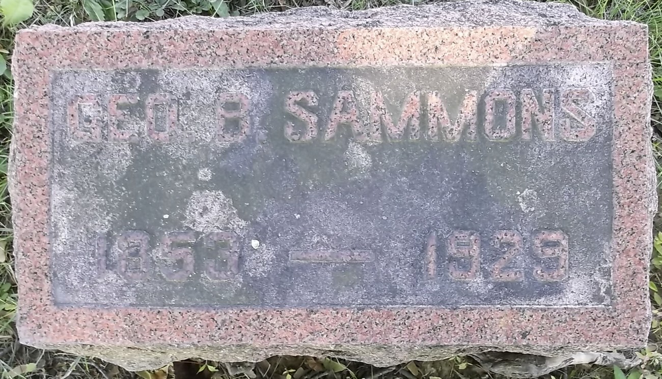 George B Sammons (1853-1929) – Staggs Family History
